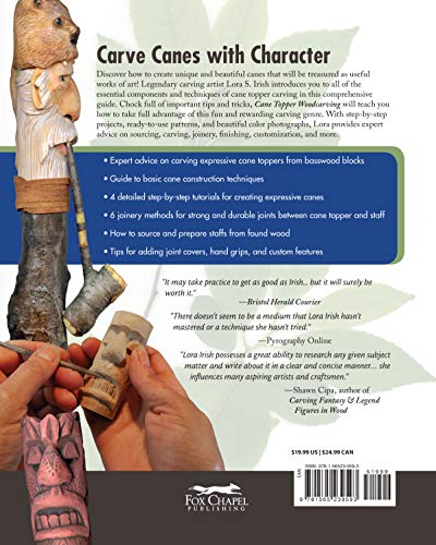 Cane Topper Wood Carving: 15 Fantastic Projects to Make